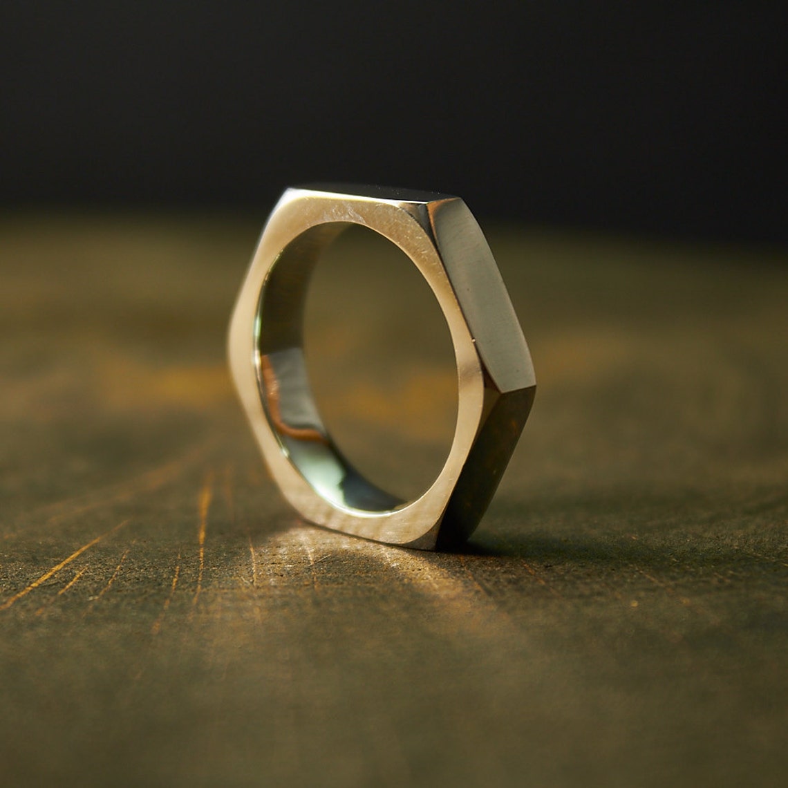 Silver Nut Ring Industrial Ring Urban Hipster Nut Ring | Etsy