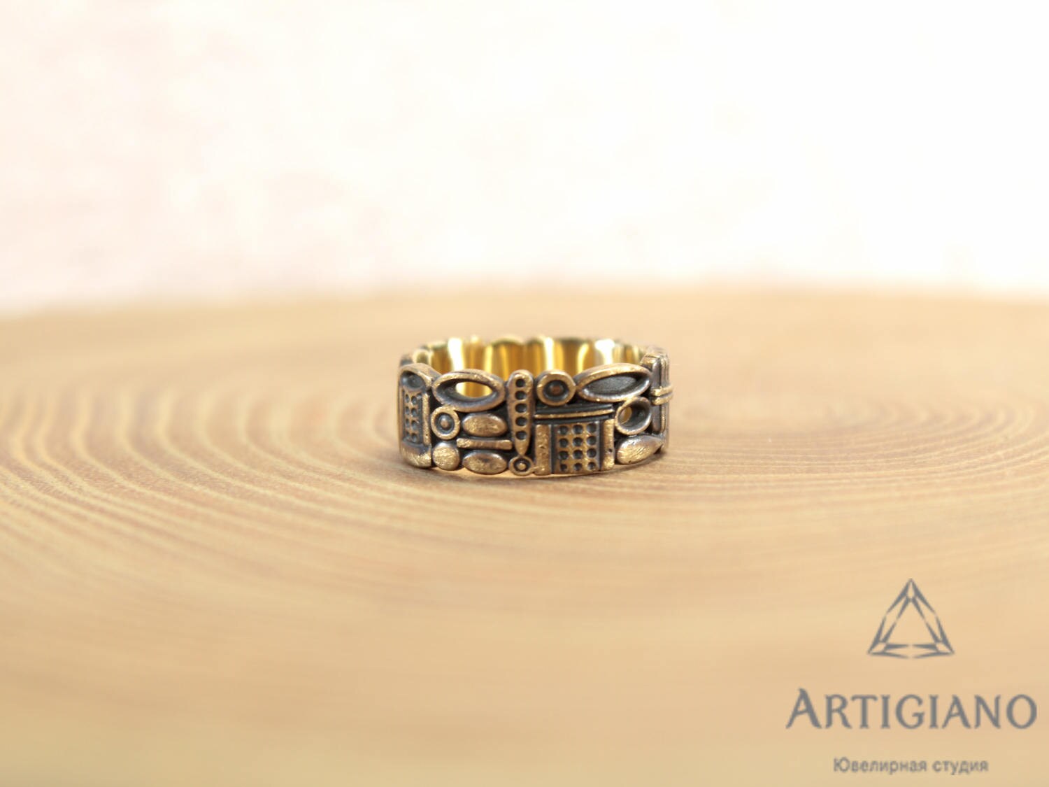 Urban Ring Sterling Silver Ring Technology Space Ring | Etsy