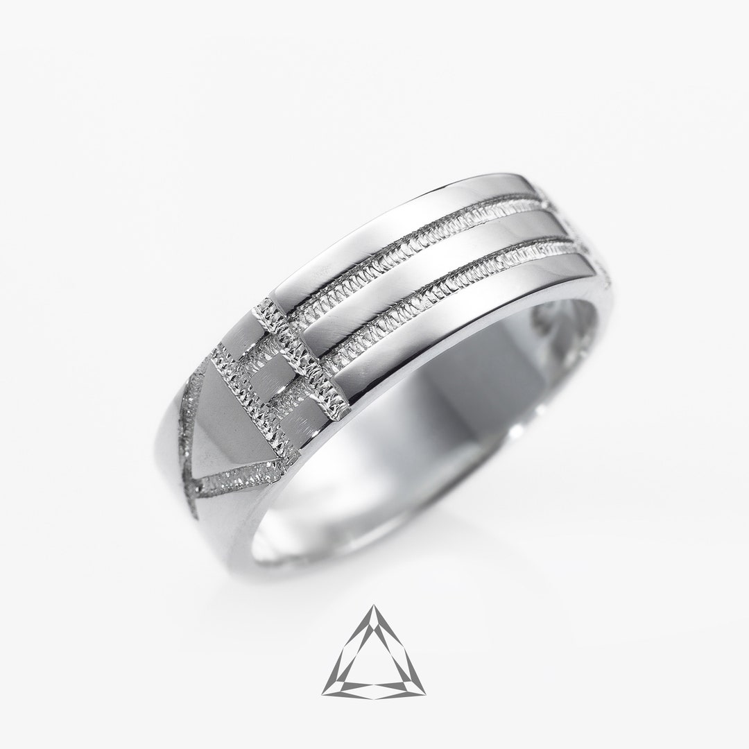 Sterling Silver Atlantis Ring Women, Protection Ring, Antique Style ...