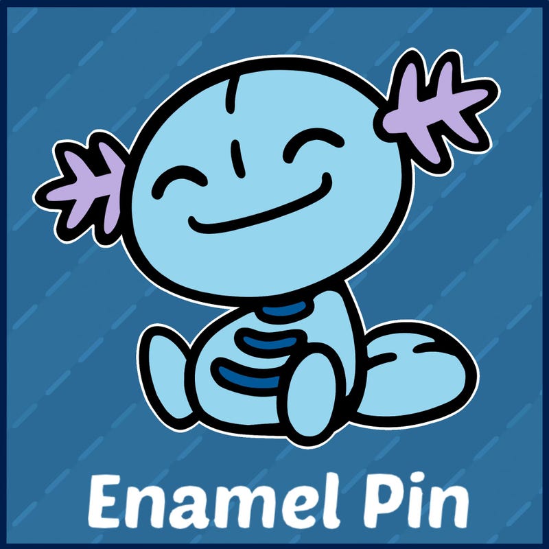 Wooper Pin - Etsy