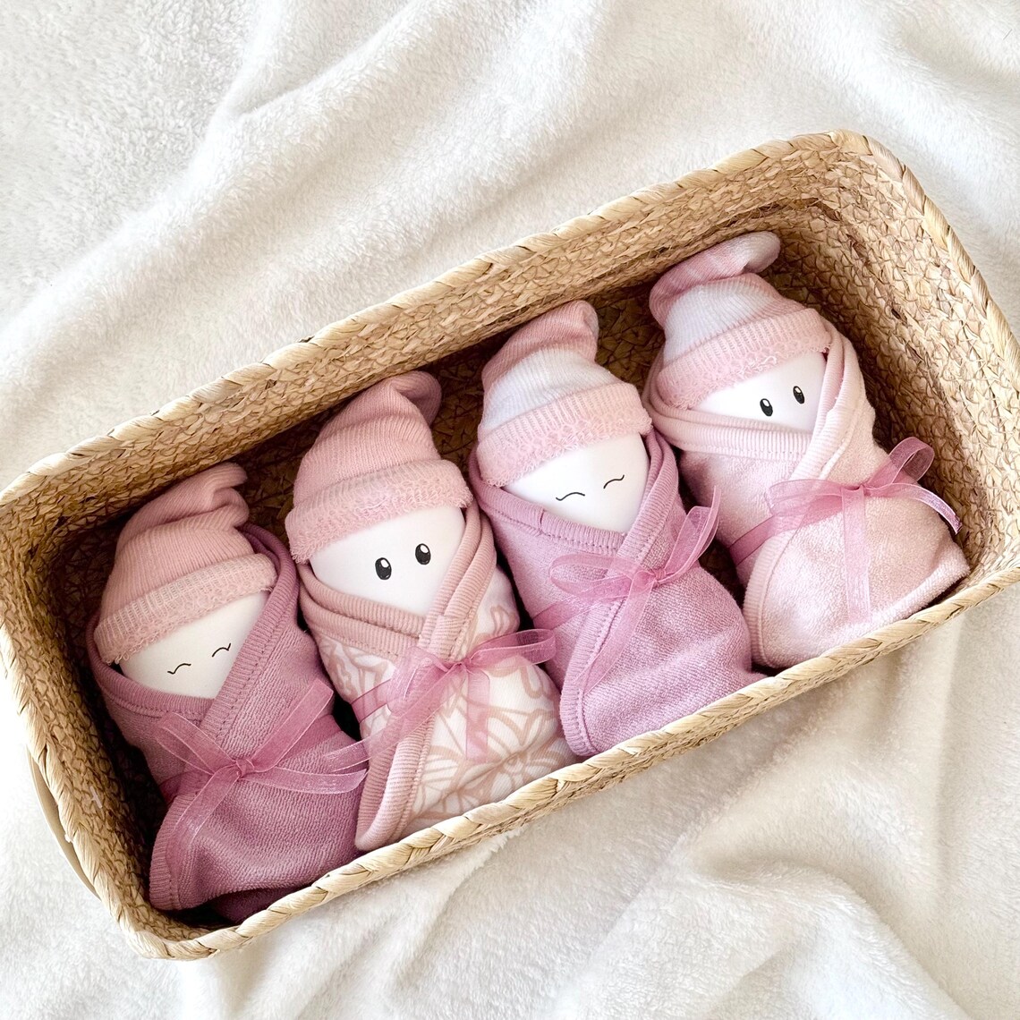Diaper Babies Gift Set, 4 Pack, Washcloth Diaper Baby Girl, Sock Baby ...