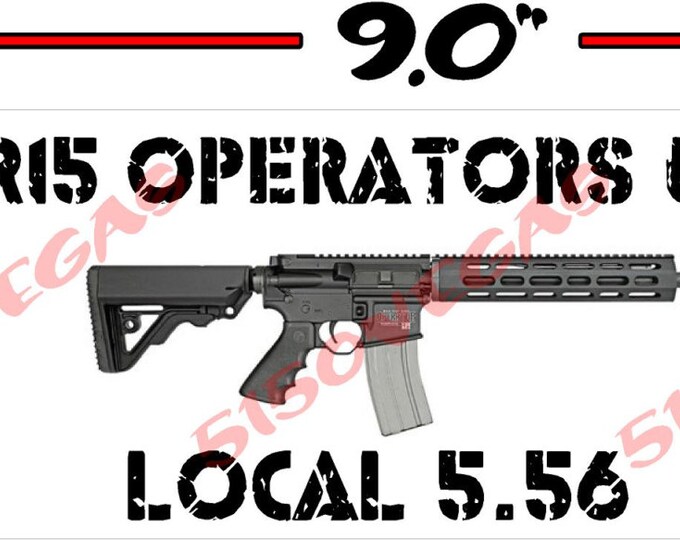 AR15 Operators Union Local 5.56 Decal Sticker - Etsy