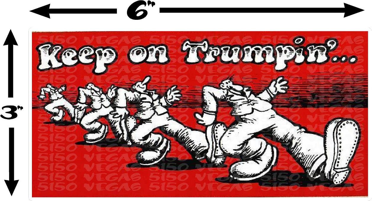 Keep on Trumpin Decal Sticker - Etsy