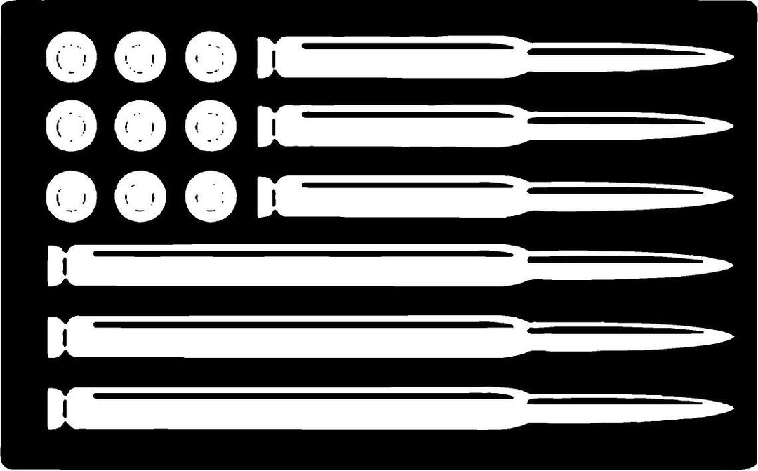 Ammo Flag Decal Sticker - Etsy