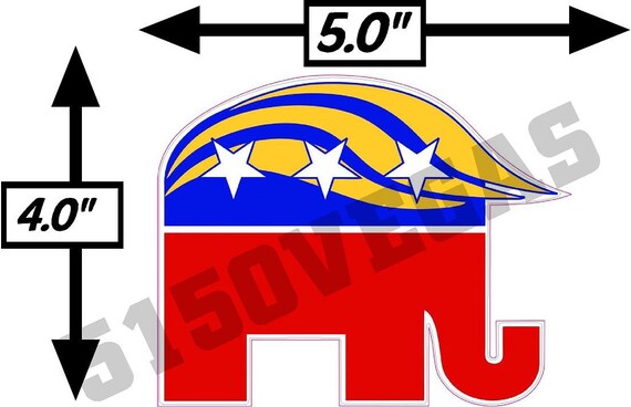Republican Bumper Stickers Elephant