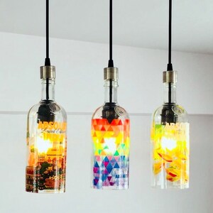 Industrial Light Fixture - Chandelier - Ceiling Lamp Made From ...