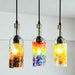 Industrial Light Fixture Chandelier Ceiling Lamp Made From COLOURFUL ...