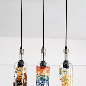 Industrial Light Fixture - Chandelier - Ceiling Lamp Made From ...