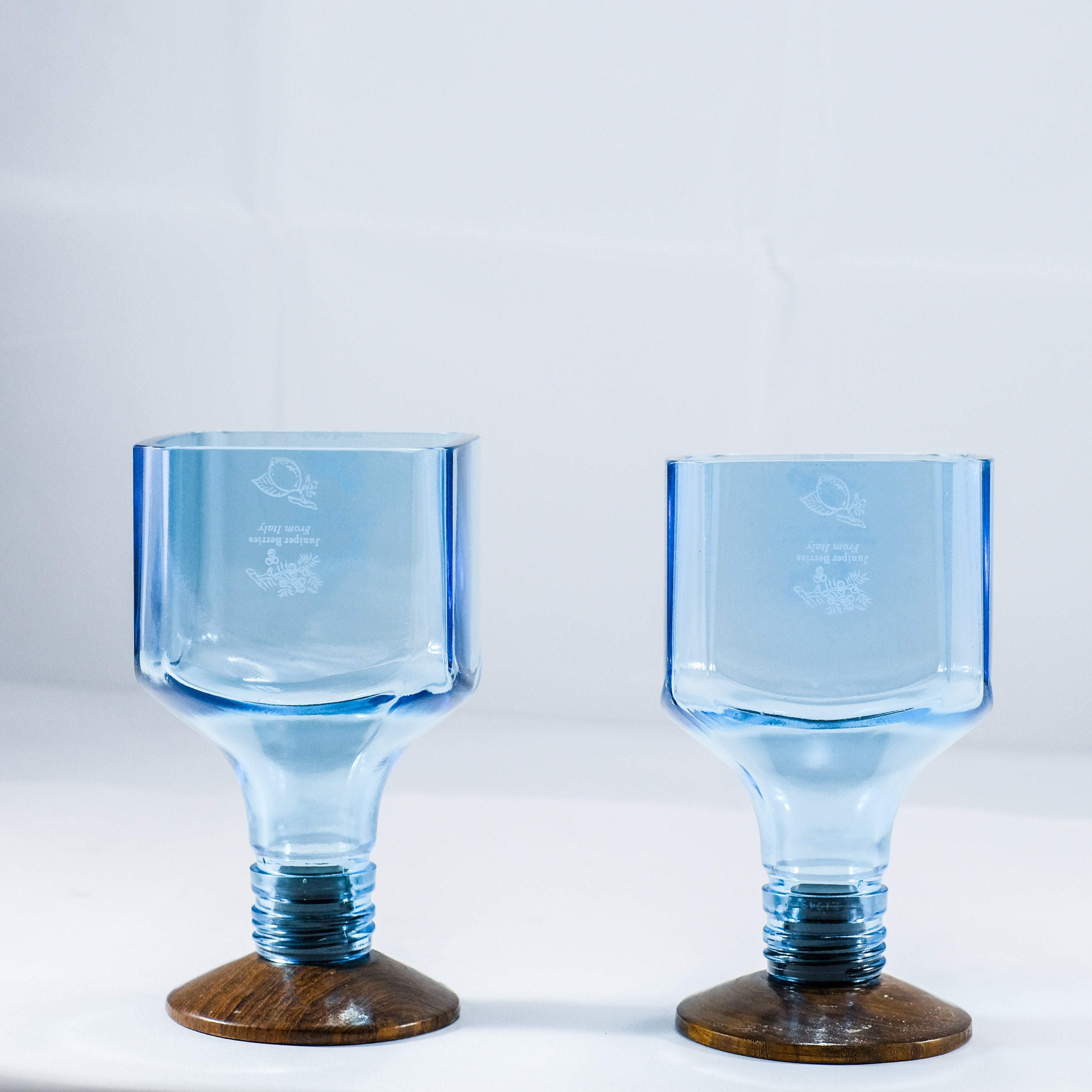 Bombay Sapphire Cocktail Glassware Set | Drinking Glasses - Etsy