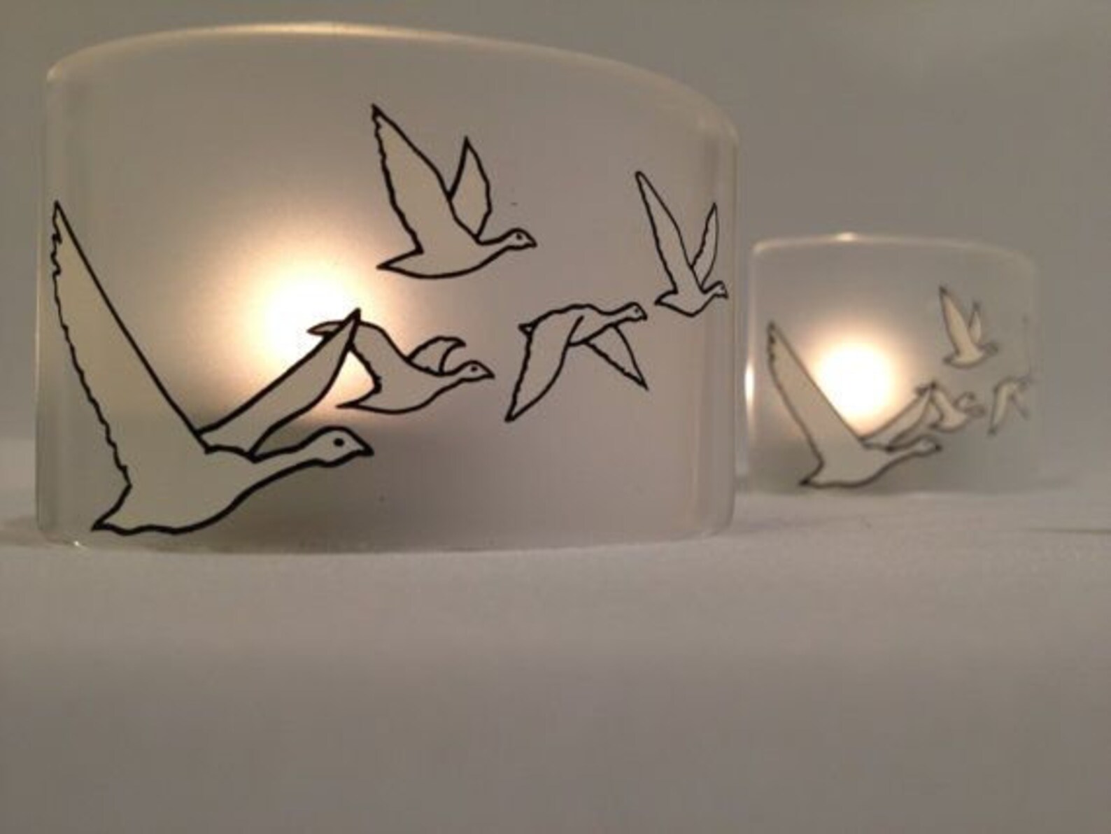 GREY GOOSE Tea Light Candle Holder Set Made From Grey Goose - Etsy
