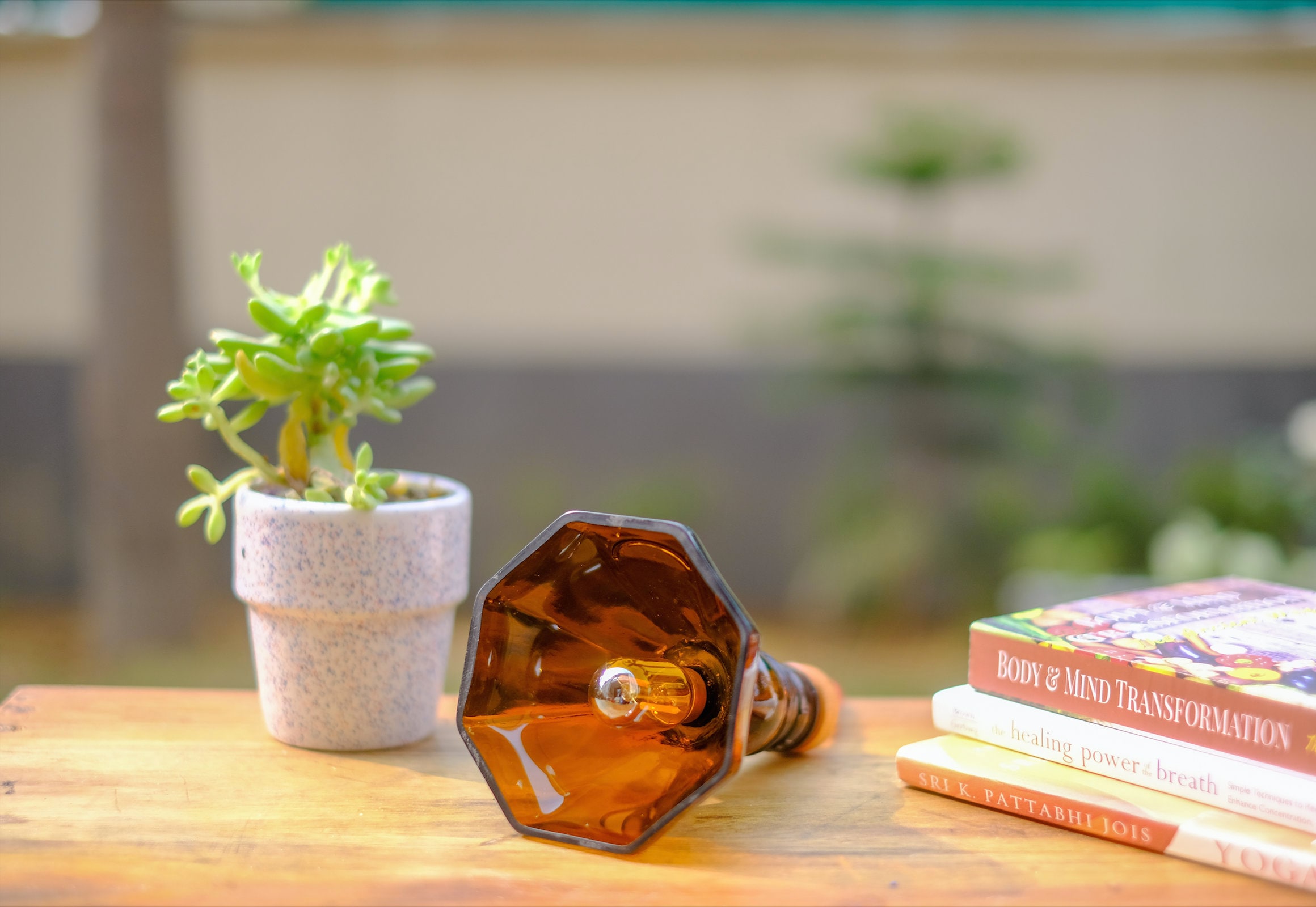 AMBER WHISKEY BOTTLE Table Lamp Light with Uk North American | Etsy