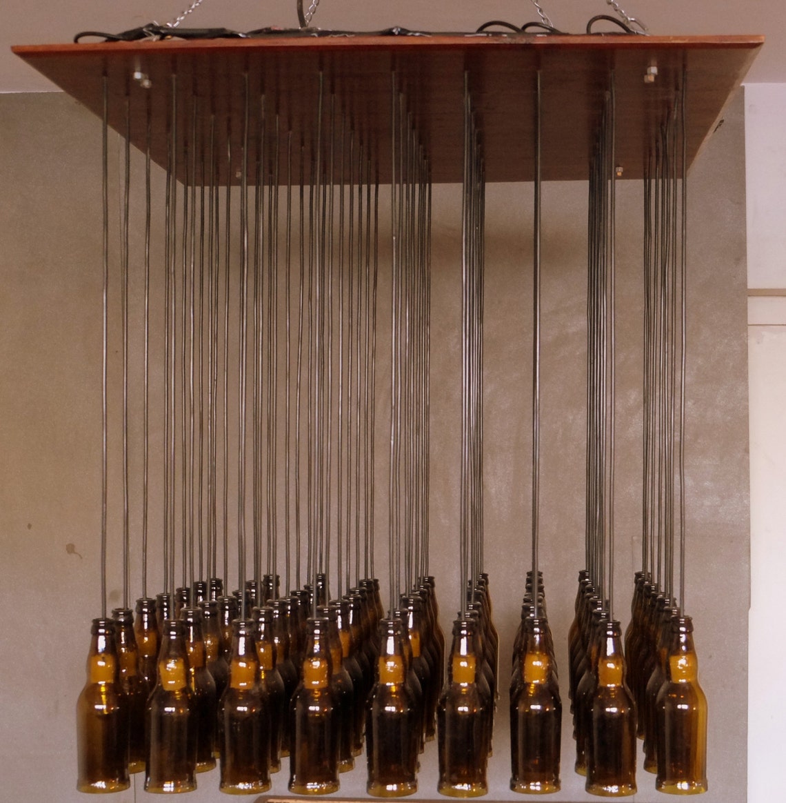 Beer Bottle Chandelier for Restro Bar Cafe Hotel Light | Etsy