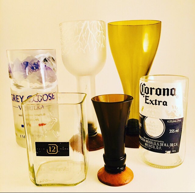 SET of Quirky BAR GLASSES | Etsy