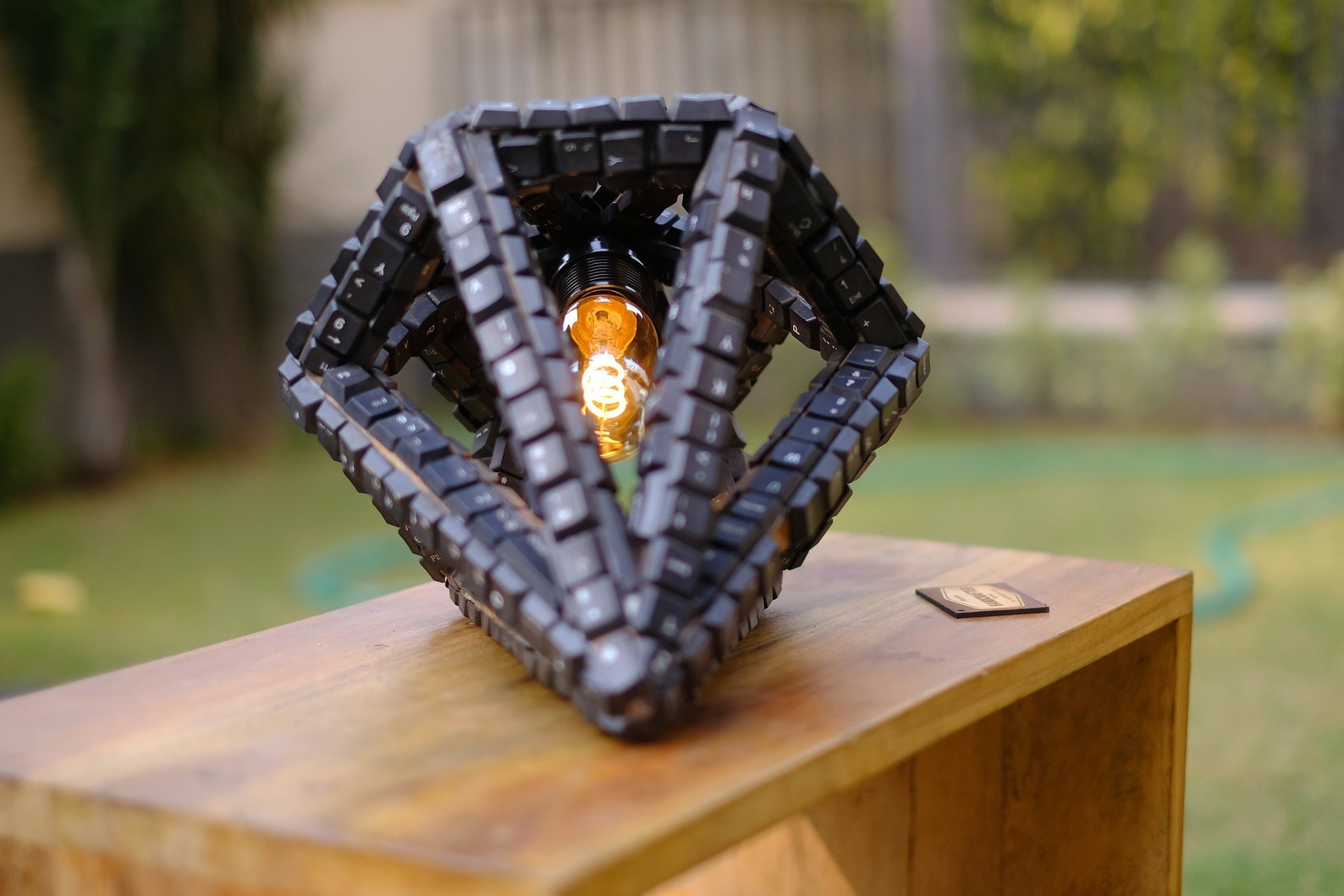 PENDANT - FLOOR - TABLE Lamp Made From Recycled Computer Keyboards - Etsy