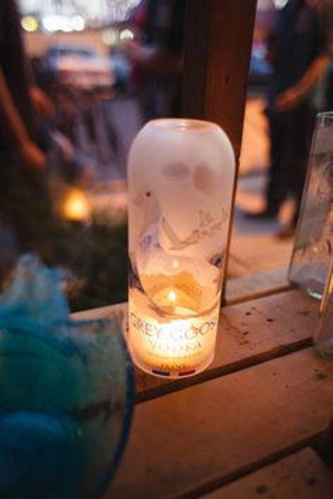 GREY GOOSE BOTTLE Hanging Pendant Light - Lamp With Fixtures - Etsy