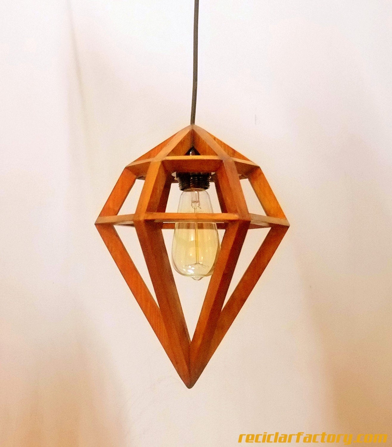 Diamond Pendant Lighting / Ceiling Pendant Light Made From | Etsy