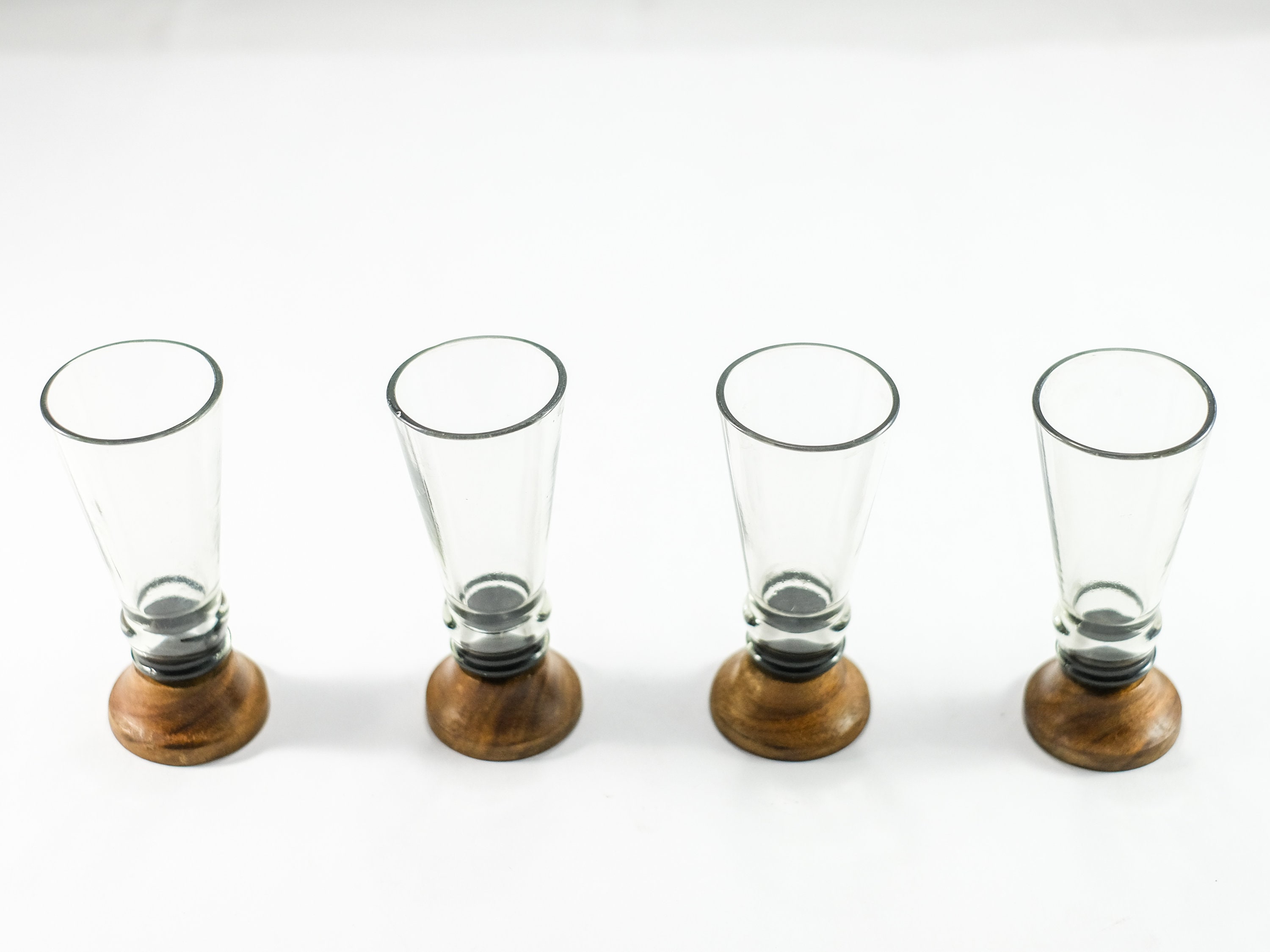 Shot Glasses Made From Clear Bottle Top | Party Shooters - Etsy
