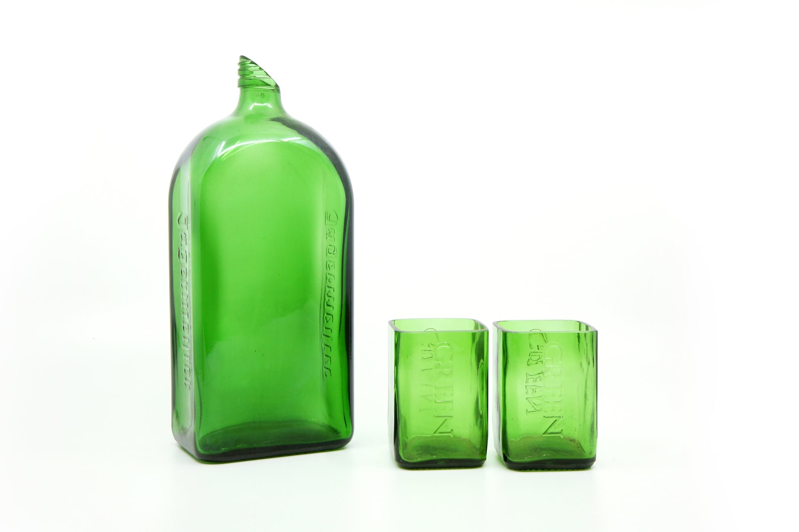 GREEN JÄGERMEISTER Water Jug Set Everyday drinking set with | Etsy