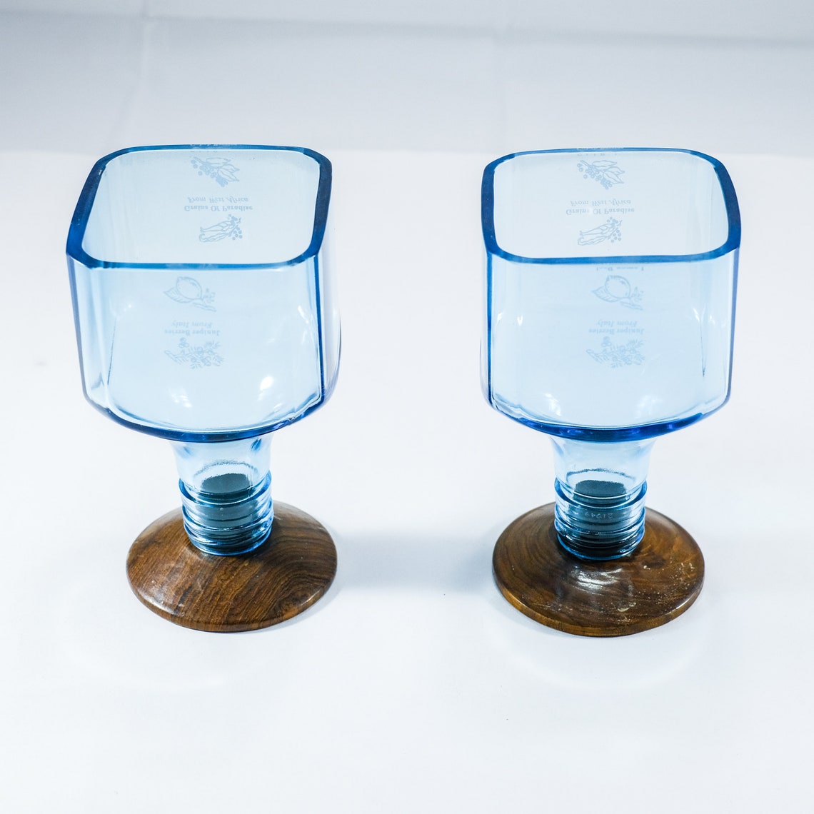 Bombay Sapphire Cocktail Glassware Set Drinking Glasses - Etsy
