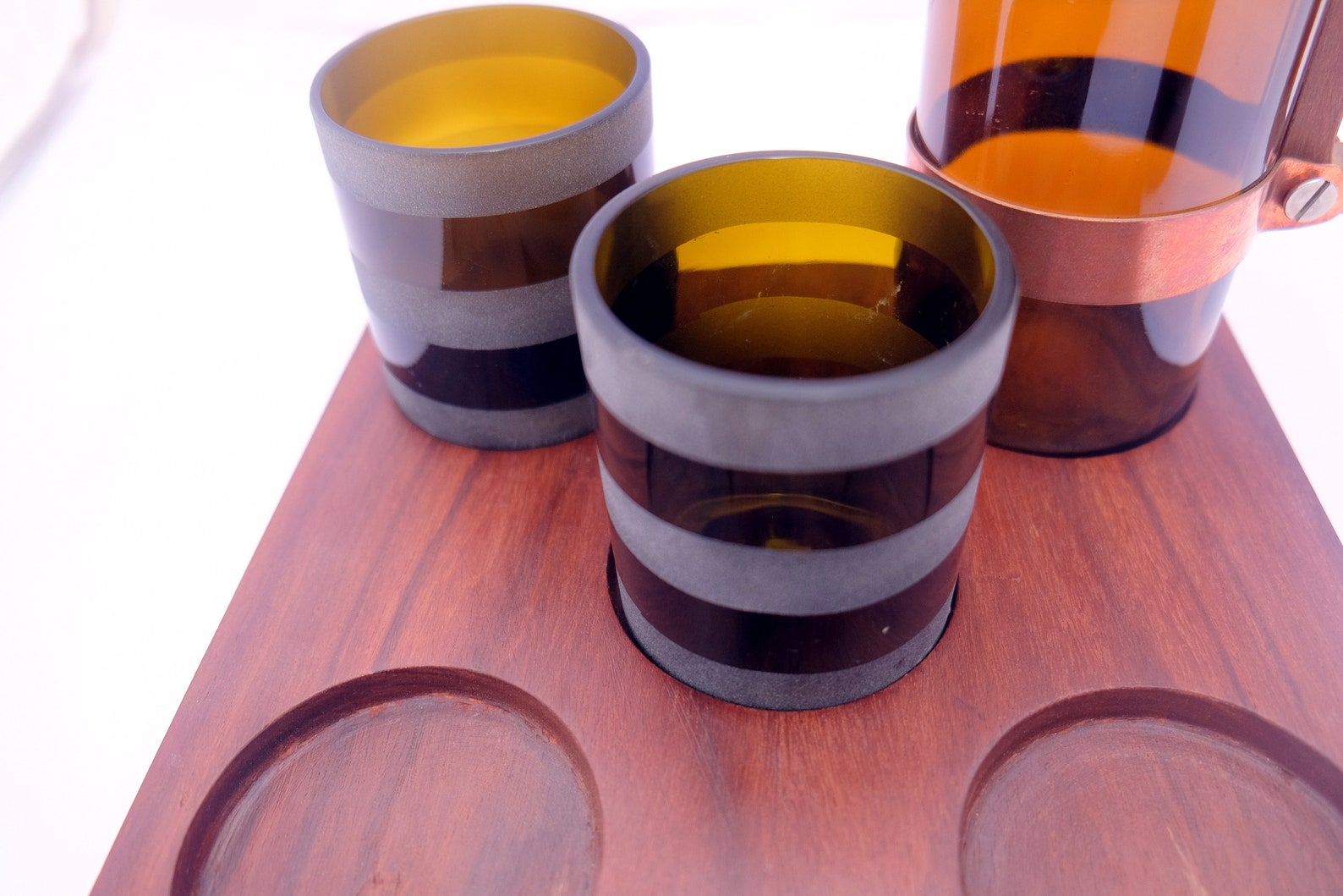 Water Jug Table Set With 10 Ounce 300 Ml Wine Bottle Glasses - Etsy