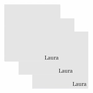 Personalized Name GRAY Sticky Notes Set of 3 - Etsy