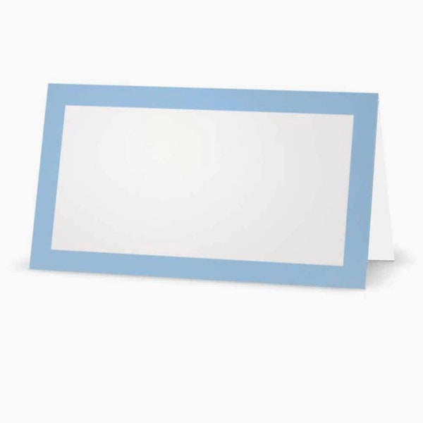 Blue Place Cards - Etsy