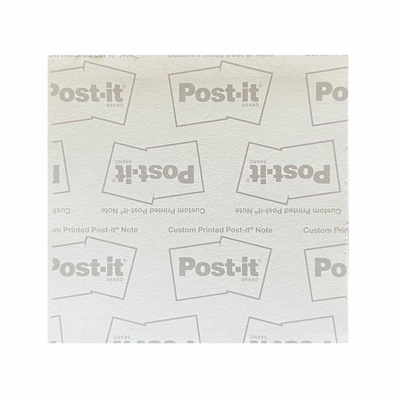 Personalized Misty Blue Post-it® Notes and Pen Set - Etsy