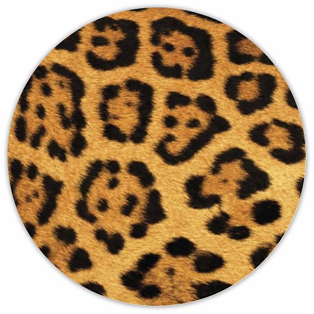 Leopard Print Stickers - Set of 24 - Etsy