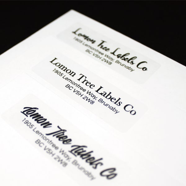 Return Address Labels - Etsy
