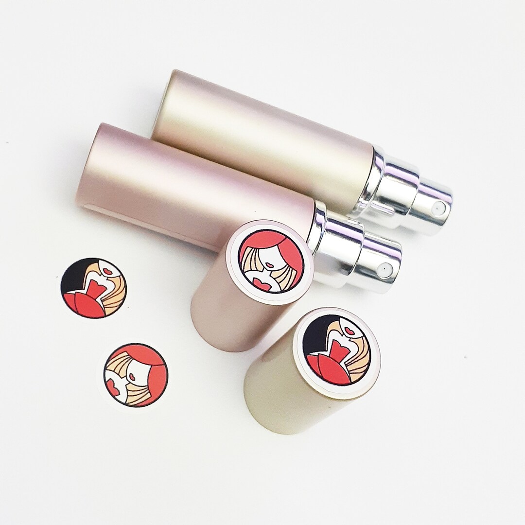 Small Size Round Labels, Cosmetic Labels, Lip Gloss Labels, Perfume ...