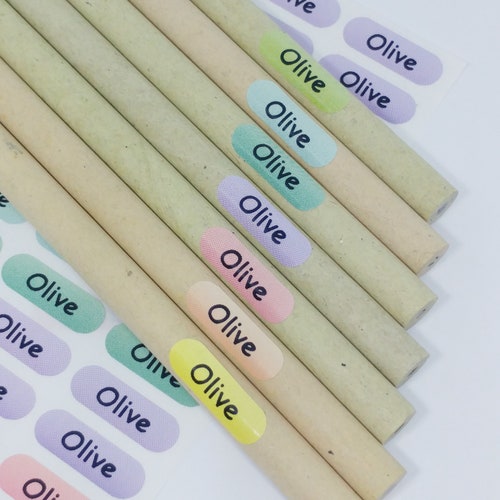 School Supply Labels Waterproof Labels for School - Etsy