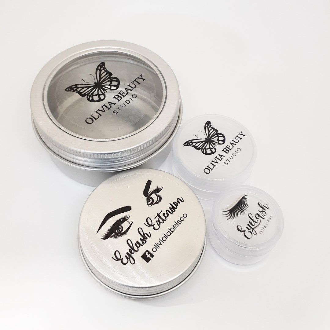 Eyelash Round Labels - Etsy