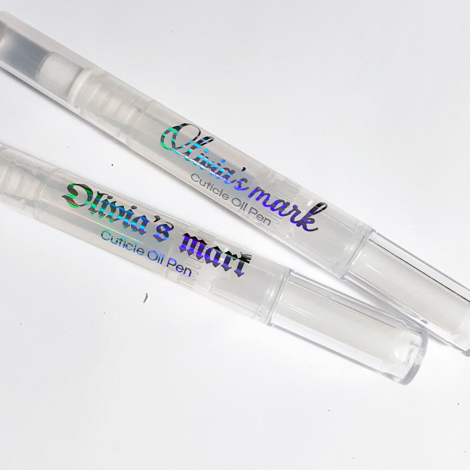 Cuticle Oil Pen Labels Personalized Cuticle Pen Cosmetic Etsy