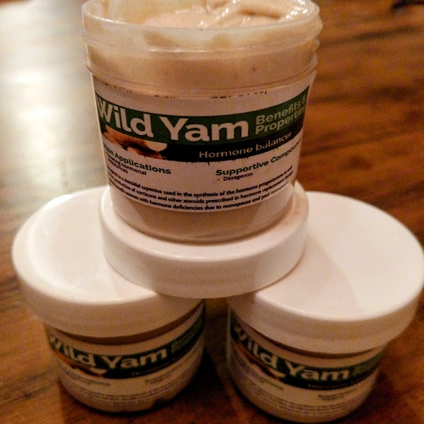 Wild Yam Cream - Etsy