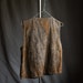 Men's Rusty Linen Vest YOKO. Rust Grey Hand Dyed Splotchy Linen ...