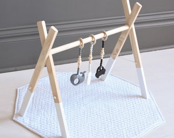 Wood play gym | Etsy