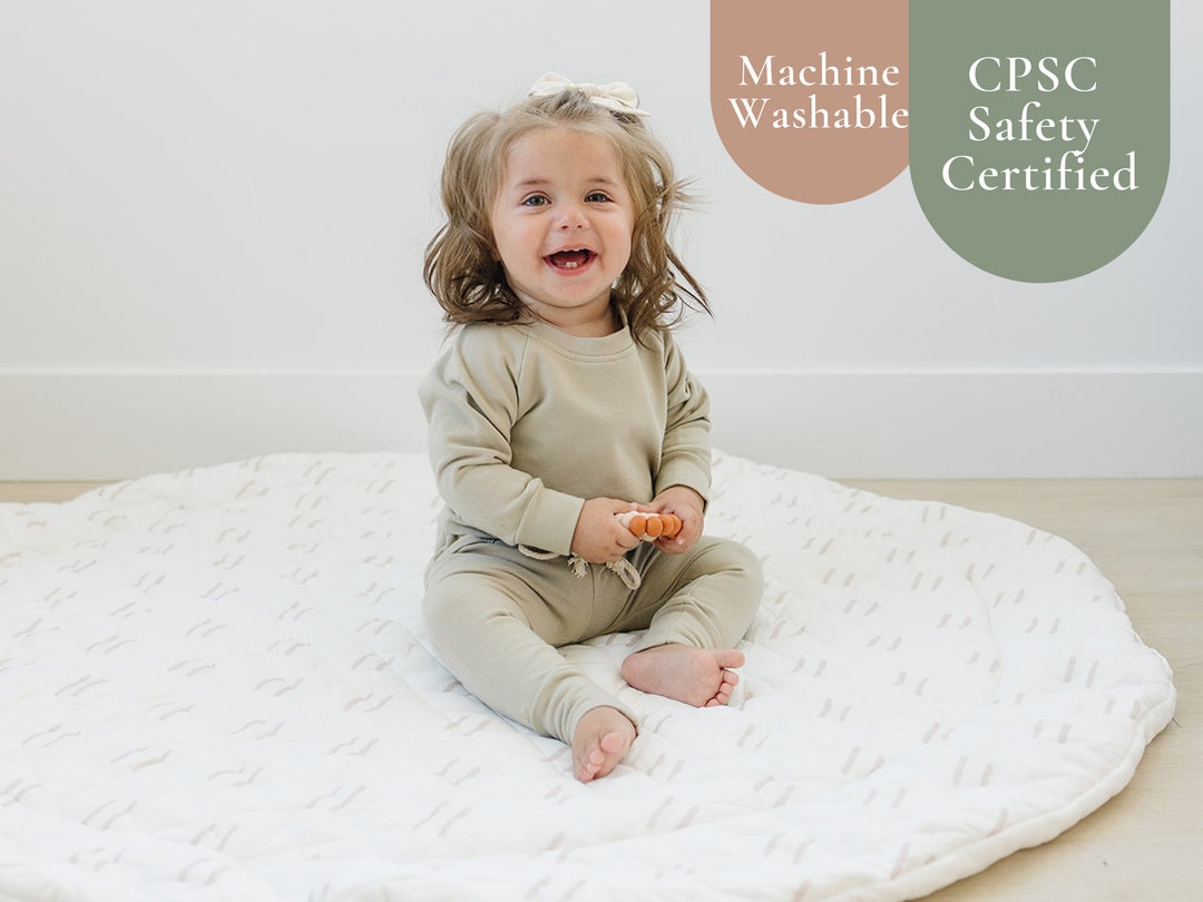 Round Play Mat Baby Gym Mat Wooden Baby Gym Mat Playmat - Etsy