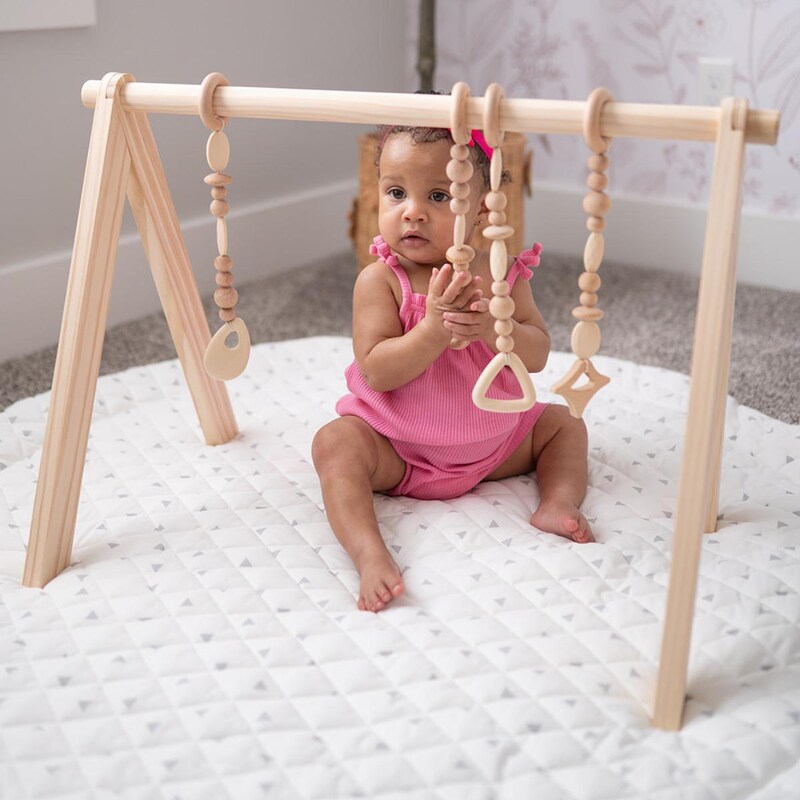 Wooden Baby Gym Toys - Etsy