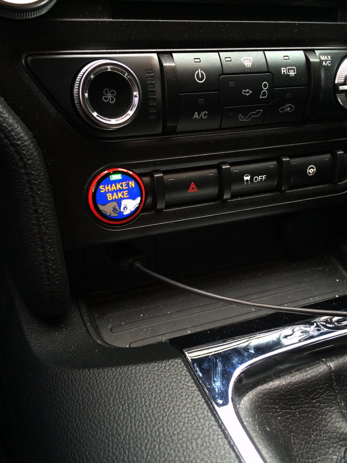 2015+ Mustang V6/EB/GT Push Button Decal (shake N' Bake!), GT500 ...