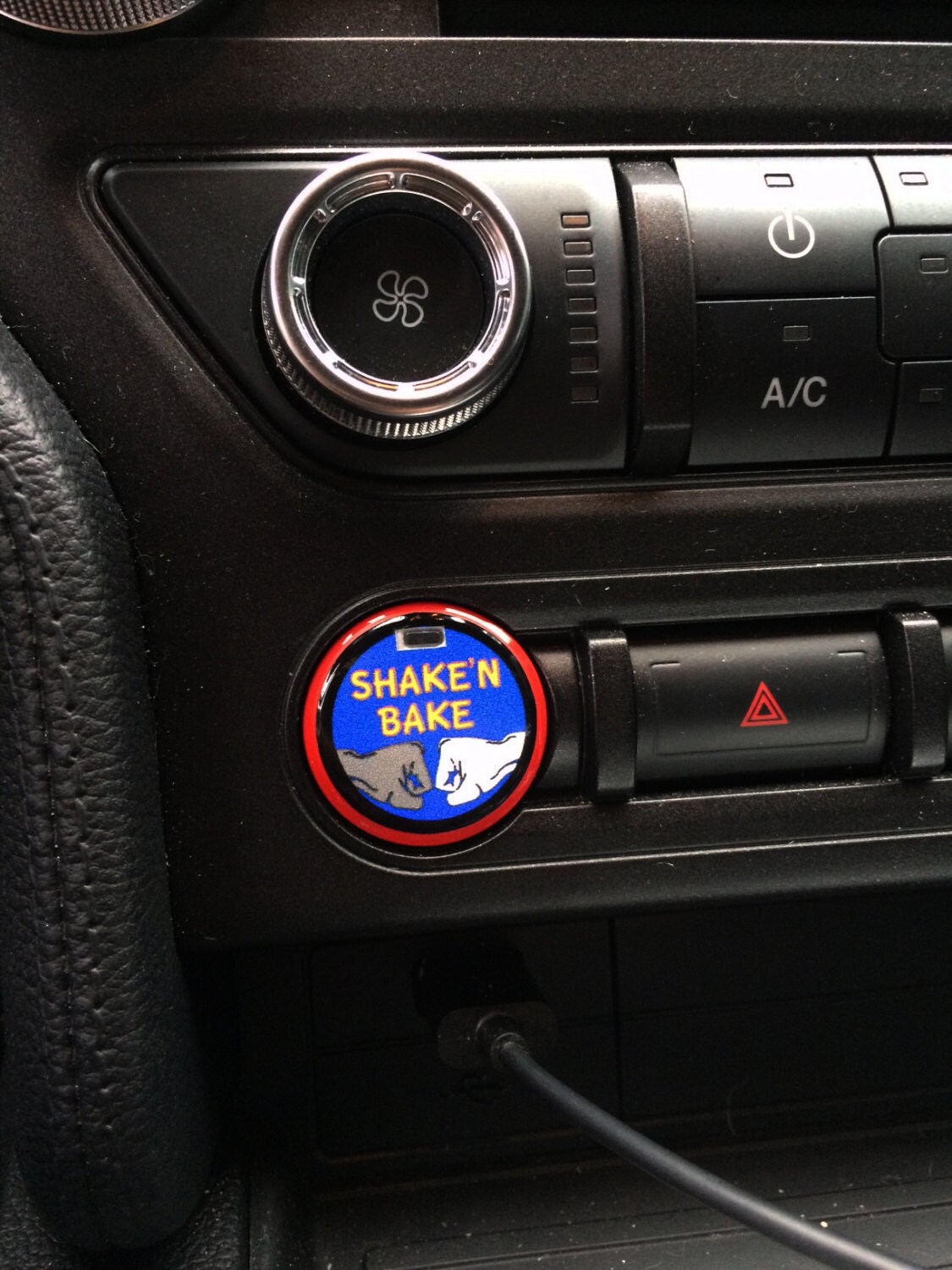2015 Mustang V6/EB/GT Push Button Decal shake N' Bake - Etsy