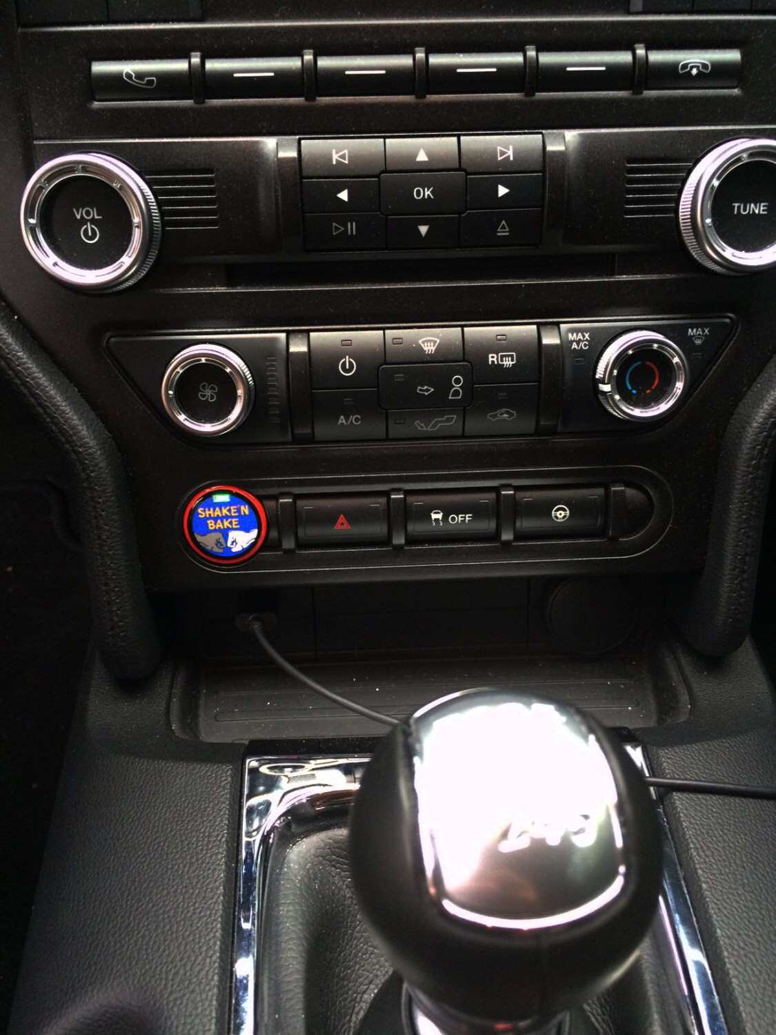 2015 Mustang V6/EB/GT Push Button Decal shake N' Bake - Etsy