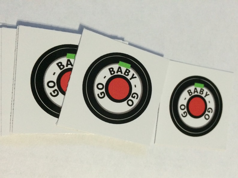 2015 Mustang V6/EB/GT Push Button Decal go Baby Go V2 - Etsy