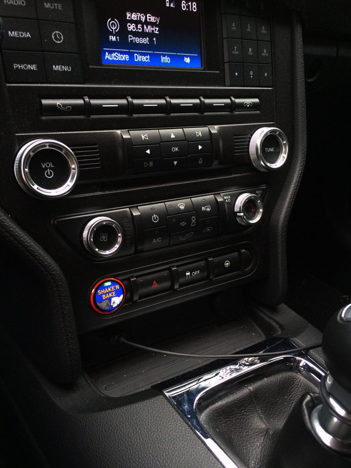 2015 Mustang V6/EB/GT Push Button Decal shake N' Bake - Etsy