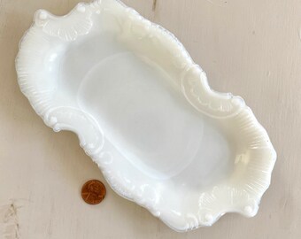 Milk Glass Dish | Etsy
