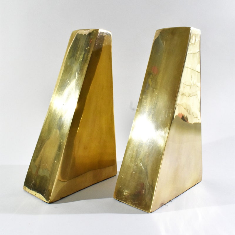 Brass Bookends - Etsy