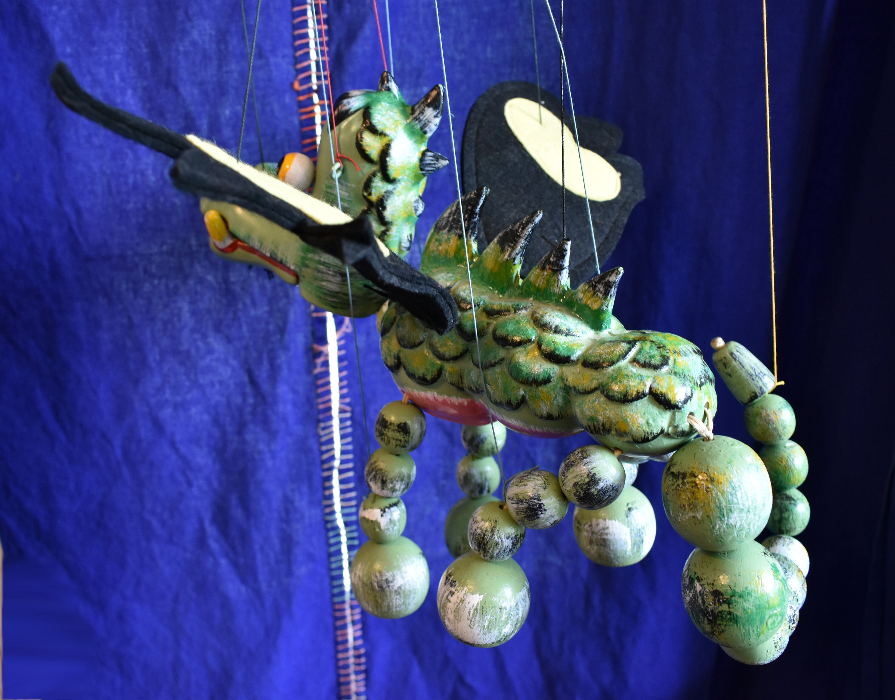 Vintage Pelham Mother Dragon String Puppet Marionette - Etsy