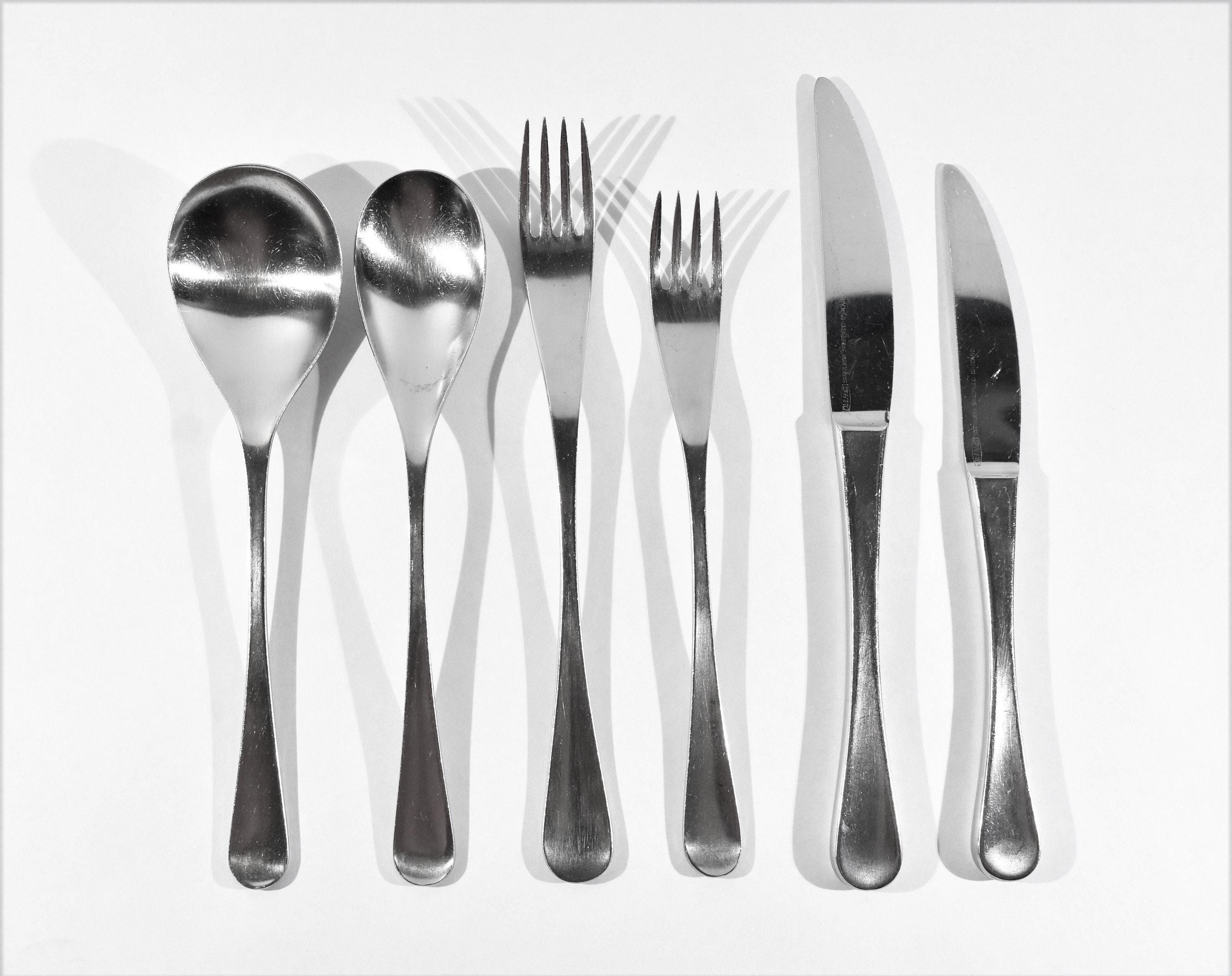 Vintage 36 Pcs Old Hall Alveston Stainless Steel Flatware Set, 6-piece ...