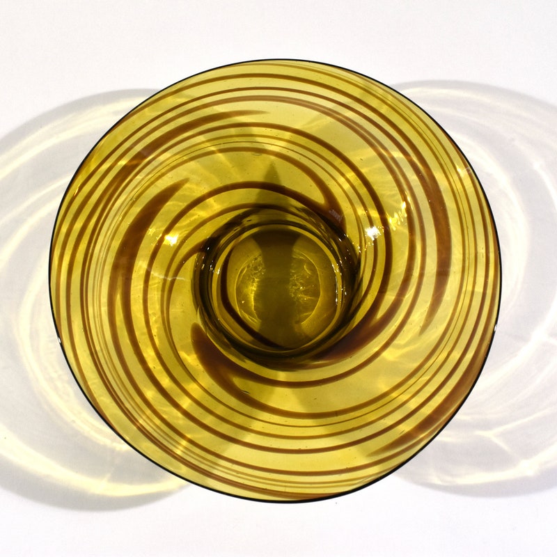 Swirl Art Glass - Etsy