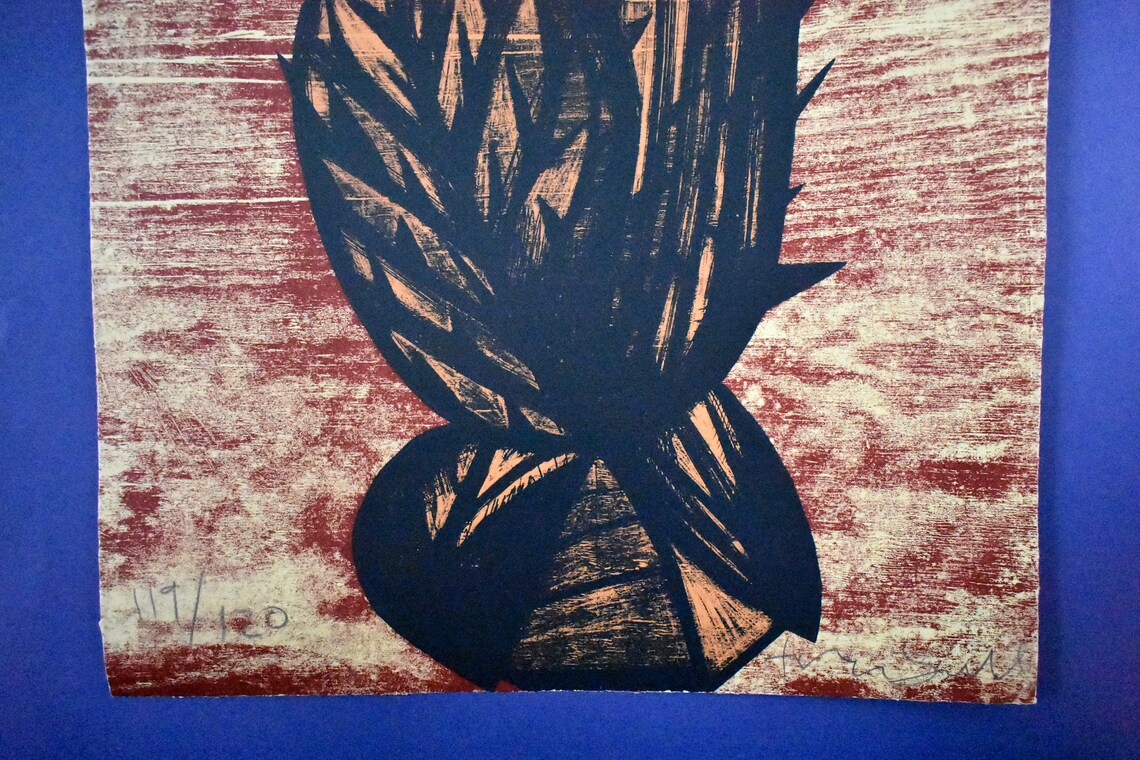 Gorgeous Signed and Numbered Mexican Roberto Turnbull Artist - Etsy