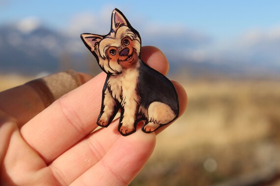 Yorkie Magnet: Gift for Yorkshire Terrier lovers vet tech | Etsy